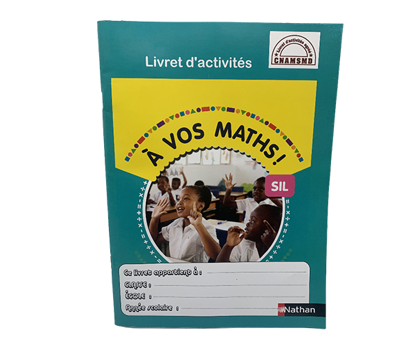 LIVRET D'ACTIVITES A VOS MATHS SIL | PETIT MBOPPI